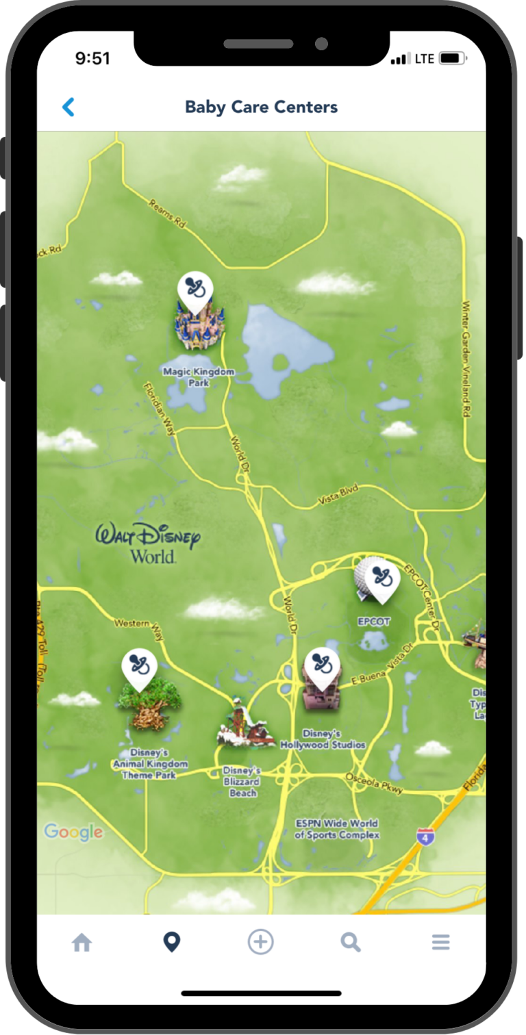How to Use the Map in the Disney World App | TouringPlans.com Blog