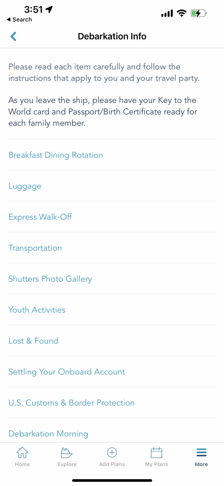 What to Expect on a Disney Cruise Line Debarkation Day | TouringPlans ...