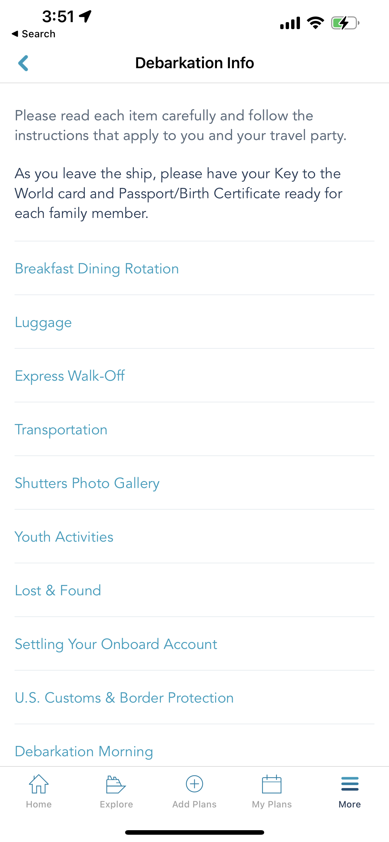 What to Expect on a Disney Cruise Line Debarkation Day | TouringPlans ...