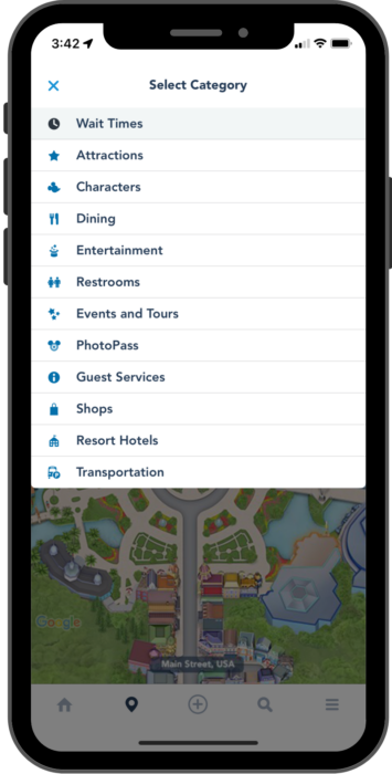 How to Use the Map in the Disney World App | TouringPlans.com Blog