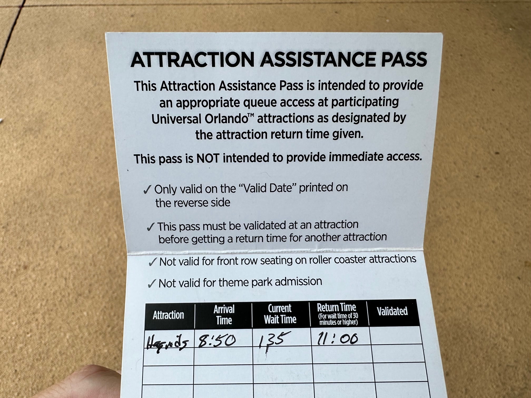 Everything You Need to Know: Universal Studios’ Attraction Assistance Pass | TouringPlans.com Blog