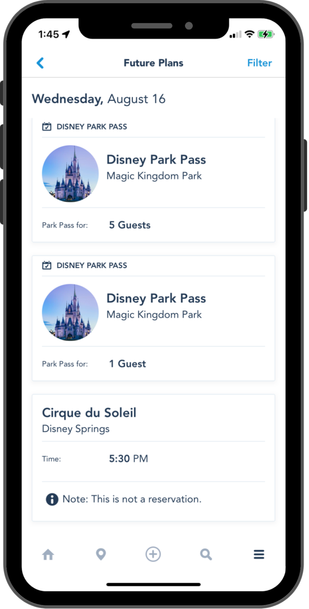Sharing Disney World Plans With Your Group | TouringPlans.com Blog