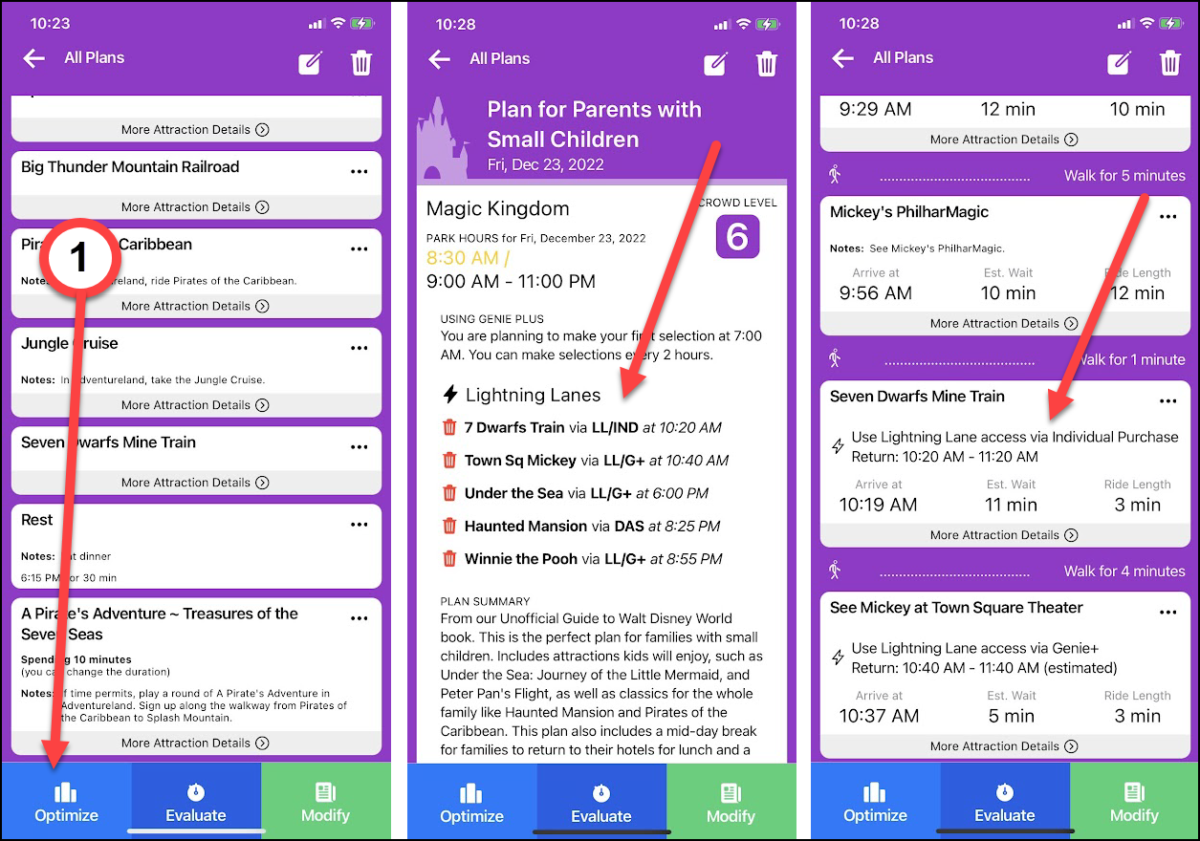 Step-By-Step Guide: Make and Use a Touring Plan in the Lines App ...