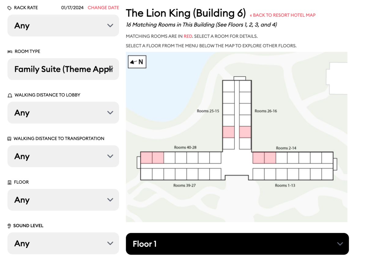 Hotel Room Finder: Updates and New Features | TouringPlans.com Blog