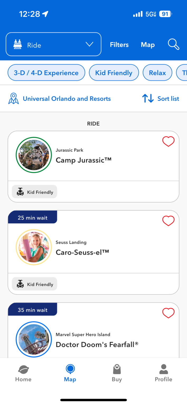 Getting to Know Universal – The New Universal Orlando App ...