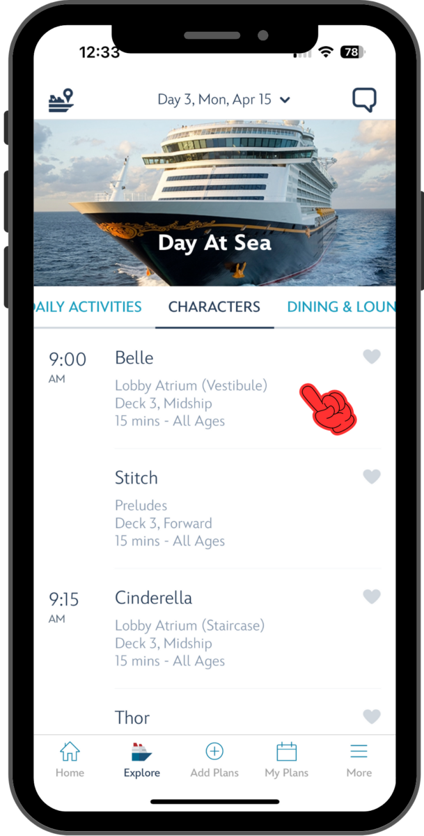Plan Your Day With the Disney Cruise Line Navigator App | TouringPlans ...