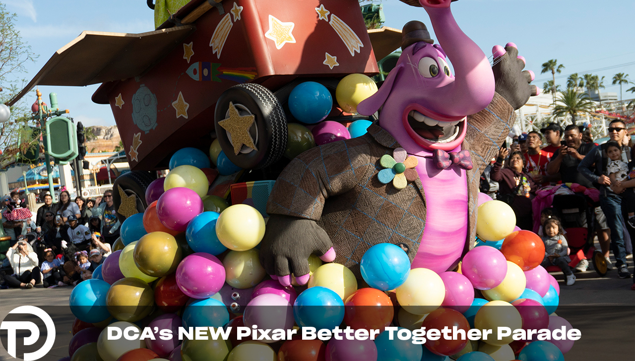 Photos: New Pixar Better Together Parade at Disney California Adventure ...