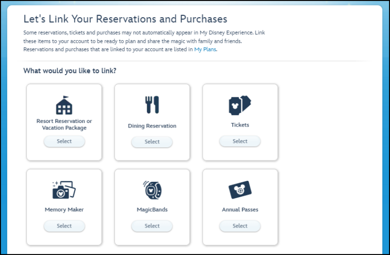 Step by Step: Link Your MagicBand or Tickets to My Disney Experience ...