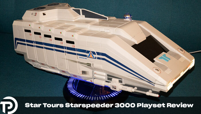 Best Theme Park Merch Ever? Star Tours Starspeeder 3000 Playset Review ...