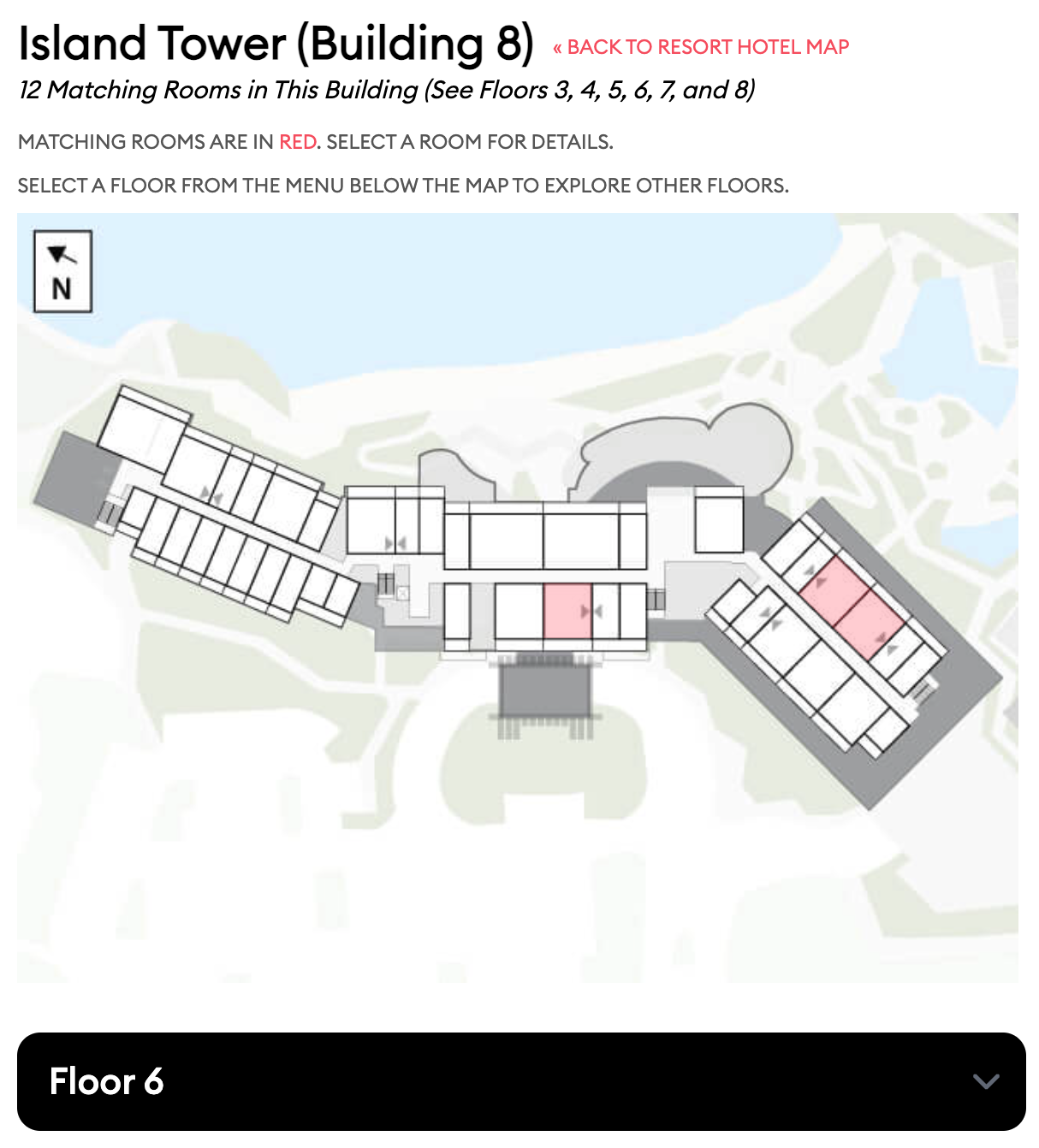 Island Tower at Disney’s Polynesian Resort: Exclusive Room Maps ...
