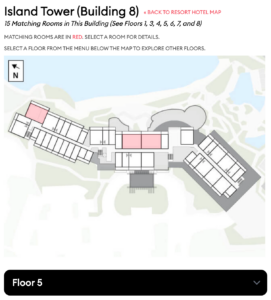 Island Tower at Disney’s Polynesian Resort: Exclusive Room Maps ...