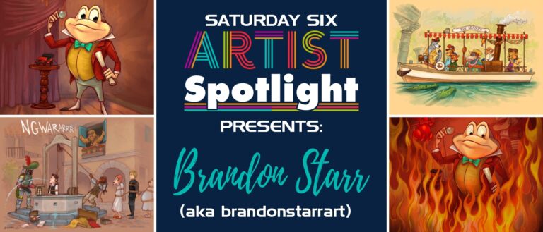 SATURDAY SIX Artist Spotlight: The Theme Park Artwork of Brandon Starr ...