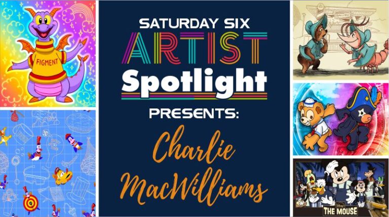 SATURDAY SIX Artist Spotlight: The Theme Park Artwork of Charlie ...