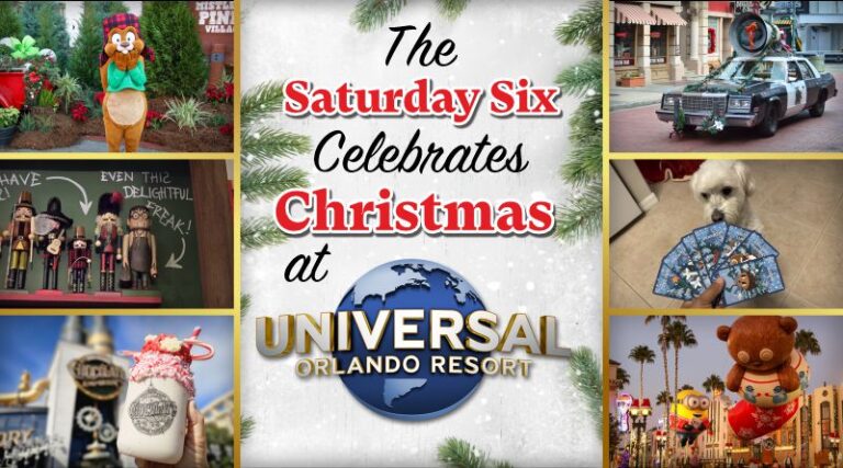 The SATURDAY SIX Celebrates CHRISTMAS at the Universal Orlando Resort ...